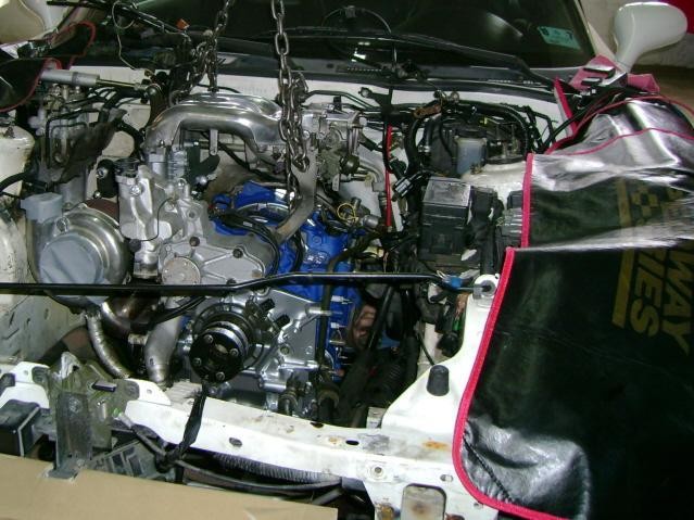 Banzai Racing Salmonowicz RX-7 Engine Installation)
